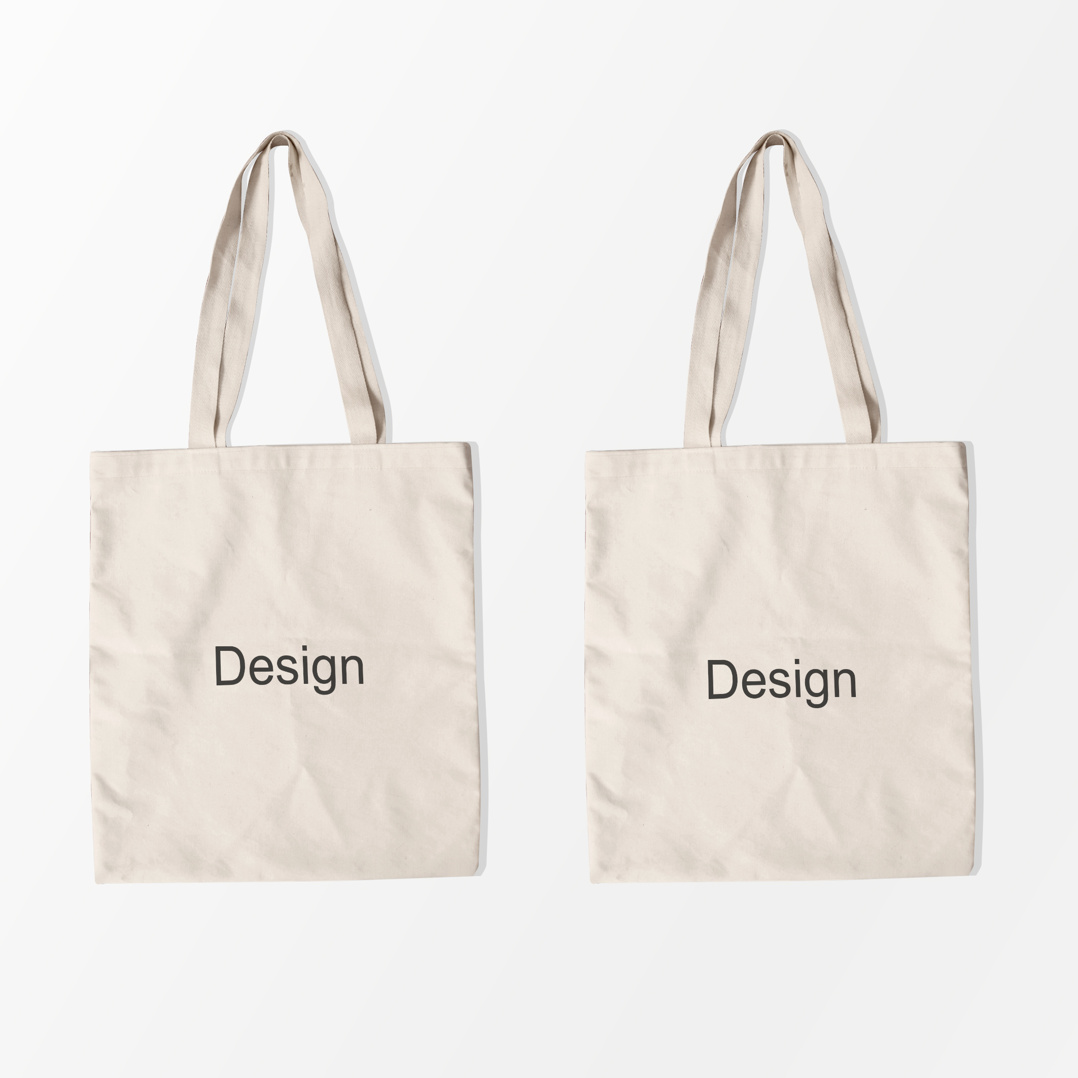 Tote bag beige Sublimation - Front & back print
